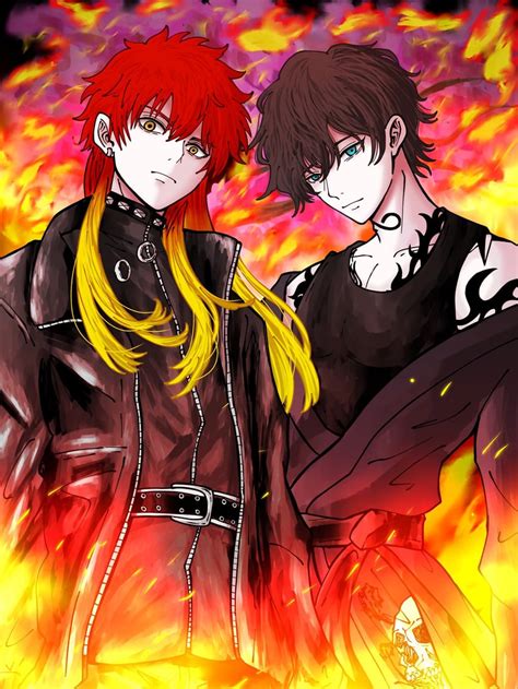 Takiishi Chika And Yamato Endo Wind Breaker Drawn By Yyuuuu0828