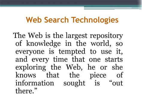 Information Retrieval And Web Design Ppt Download