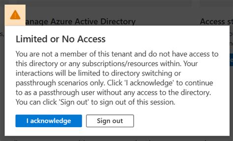 help user does not have the necessary aad permissions to register an
