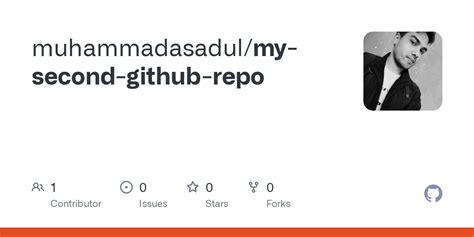 GitHub Muhammadasadul My Second Github Repo