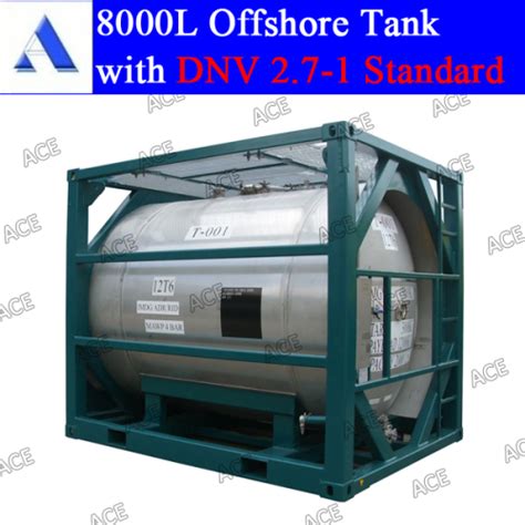Dnv2 7 1 Standard Offshore Tank Container 8000l High Quality Dnv2 7 1