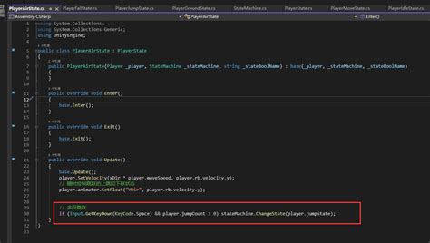 【unity】制作一个角色的初始状态（左右跳二段跳）【2d横板动作游戏】 c 怎么在unity中写一个二段跳的代码 csdn博客