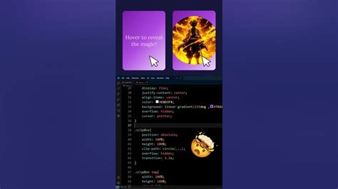 How To Create Css Amazing Card Animation With Image Reveal Effect Cssanimation Webdesign