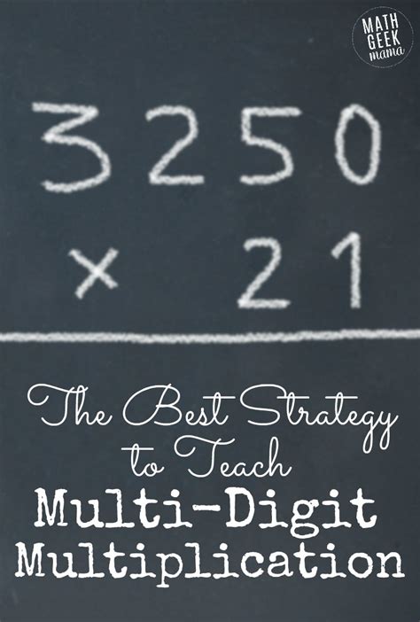 Multi Digit Multiplication Artofit