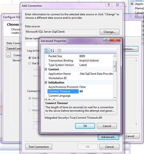 Change Query Timeout Limit In Reporting Telerik Forums