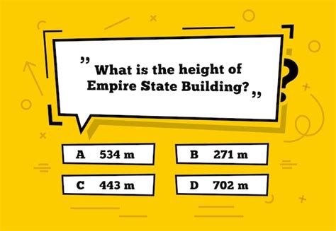 Premium Vector Quiz Menu Test Questions Menu Choice Vector