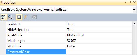 Do You Set PasswordChar To On A TextBox On Sensitive Data SSW Rules