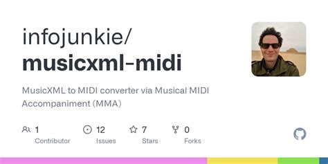 Github Infojunkiemusicxml Midi Musicxml To Midi Converter Via Github Infojunkiemusicxml Midi Musicxml To Midi Converter Via