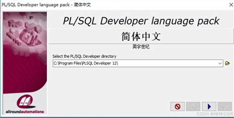 PL SQL安装 汉化教程 plsql汉化包 CSDN博客