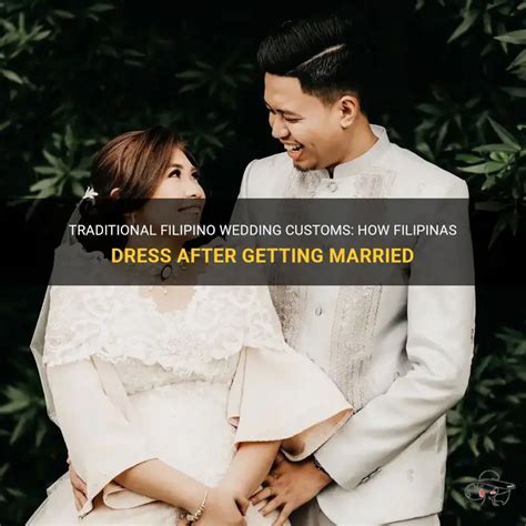 Traditional Filipino Wedding Customs How Filipinas Dress After Getting
