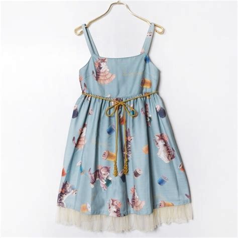 Bobbin Kitty Frill Op By Emily Temple Cute