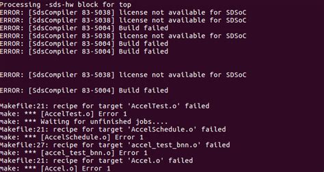 error about the sdsoc license · issue 18 · cornell zhang bnn fpga · github