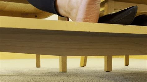 Candid Barefoot Rubbing And Taking Flats JS Candid Shoeplay Store Clips Sale