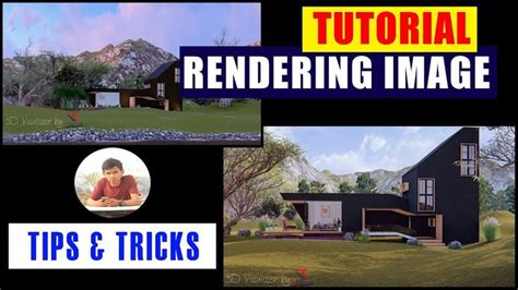 How To Render Image In Lumion Black Wing House Render Image Tutorial