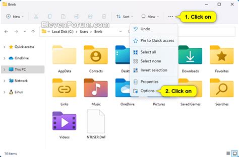 Reset Folder View Settings To Default In Windows 11 File Explorer Windows 11 Forum