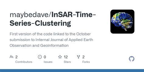 Github Maybedaveinsar Time Series Clustering First Version Of The
