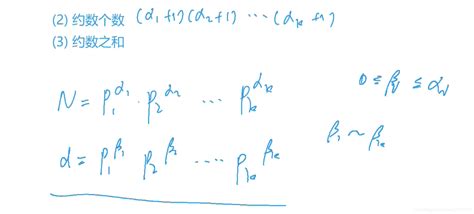 计算约数个数 Csdn博客
