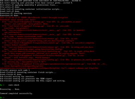 Ha Core Crashes On Startup Awesomeversioncompareexception Configuration Home Assistant
