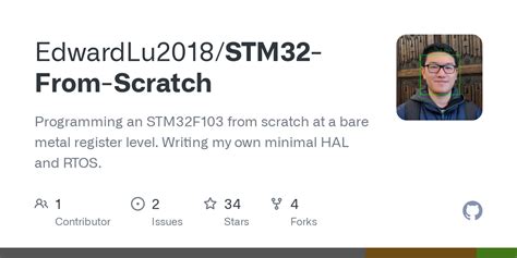 Github Edwardlu2018stm32 From Scratch Programming An Stm32f103 From Scratch At A Bare Metal