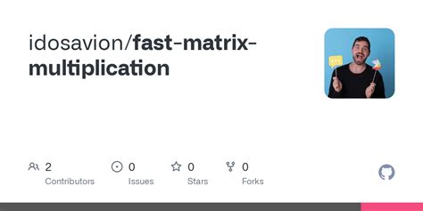 Github Idosavionfast Matrix Multiplication