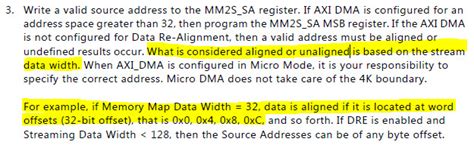 Axi Datamover V51 Data Realignment Engine Dre With 8 Bit Stream Data Width