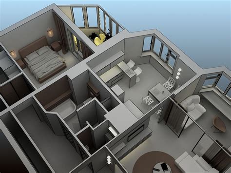 Проекты одноэтажного дома с тремя спальнями особенности планировки создание плана и примеры