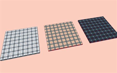 3d Design Plaid Texture Tinkercad