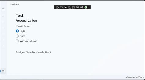 When Light Theme Is Used The Top Bar Should Also Be Light · Issue 4593 · Microsoft