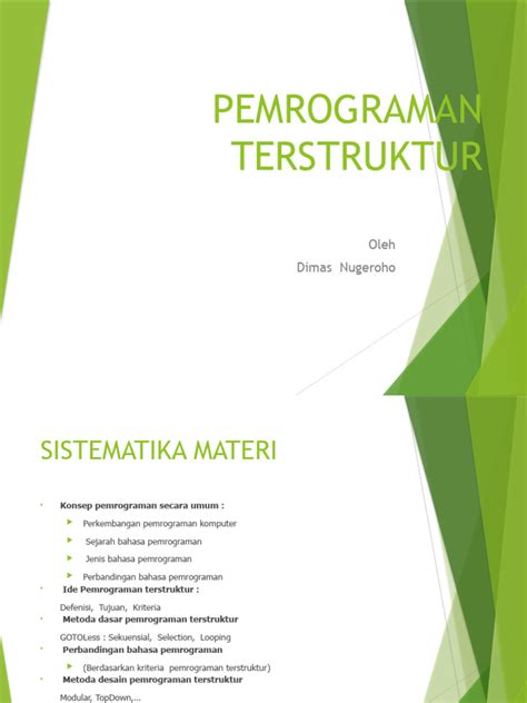 Pemrograman Terstruktur Pdf