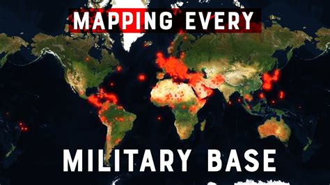 Every Us Military Base Mapped Youtube