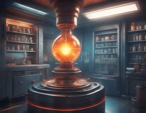 Metaphorical Representation Of Energy Production Stock Illustration