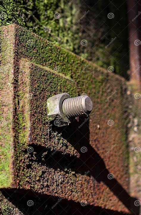 Rusty Steel Bracket Stock Image Image Of Rust Aged 219005125