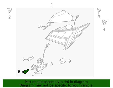 2013 2025 Hyundai Signal Lamp Bulb 18642 21007 L Oem Parts Online