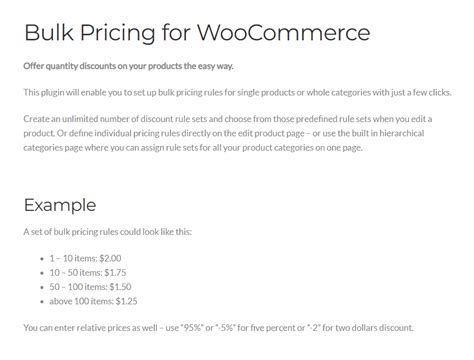 How To Create WooCommerce Bulk Discounts Plugin Republic