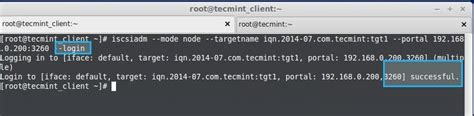 Centralized Secure Storage Iscsi Initiator Client Setup On Rhel