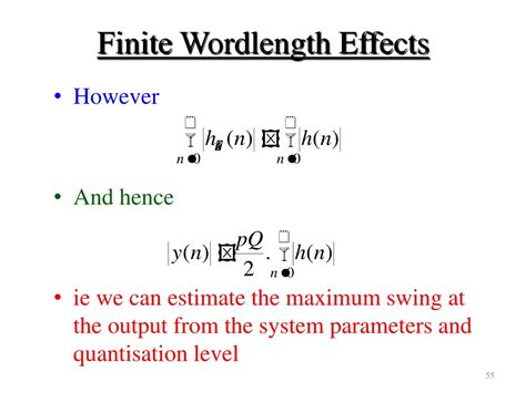 ppt unit 5 multirate signal processing and finite word length effects
