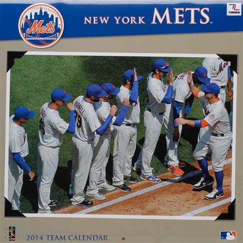 New York Mets 2014 Wall Calendar