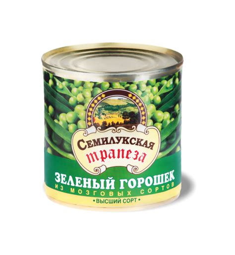 Ивица - Каталог - Консервы овощные - Горошек зеленый консервированный ...