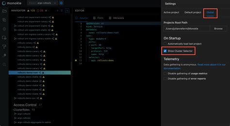 How To Browse Clusters Monokle Documentation