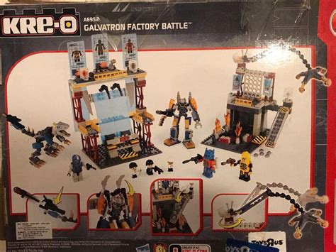 變形金剛 變型金剛 Transformers Lego Kre 0 Kre O Galvatron Factory Battle Optimus Prime Bumblebee Vehicon