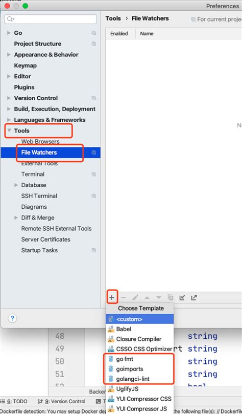 Goland 设置代码格式化 ChnMig 博客园