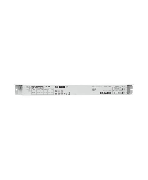 Osram Quicktronic Qt Fit 8 2x18 Balast Uzmanlar Elektrik