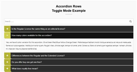 Ultimate Searchable Accordion Wpbakery Page Builder Addon By Xenioushk