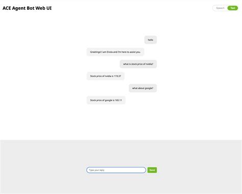 Stock Market Bot — Ace Agent
