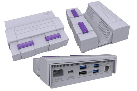 Gulikits Steam Deck And Rog Ally Dock Looks Like A Super Nintendo