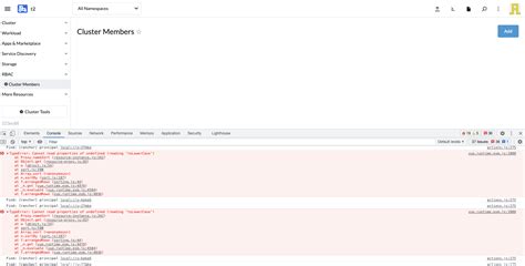 Cluster Members Page Is Broken After Adding A Cluster Member · Issue 4263 · Rancherdashboard