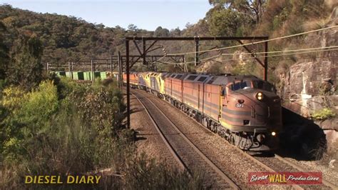 Australian Streamliner Locomotives Cowan Bank 2012 Youtube