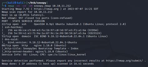 snoopy hackthebox writeup thoviti siddharth