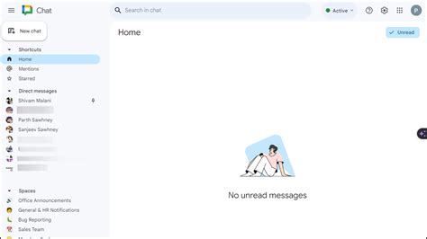 How To Filter Unread Messages In Google Chat
